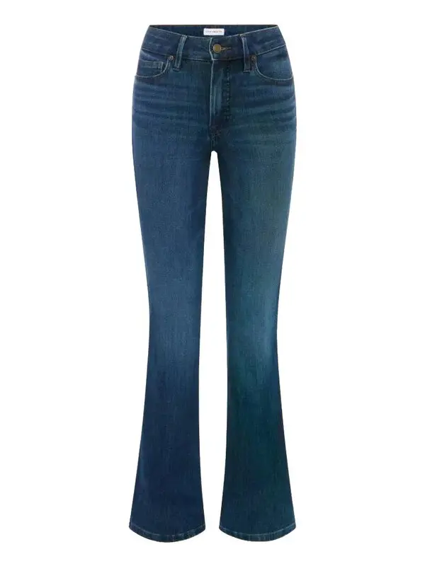 Good American Classic Flare Leg Jeans - Blue