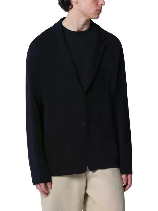 ROBERTO COLLINA Single-breasted Jacket - Blue