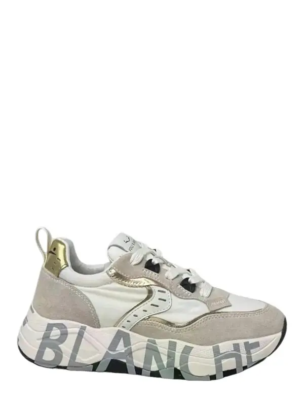 VOILE BLANCHE Lace-up Platform Sneakers - Neutrals