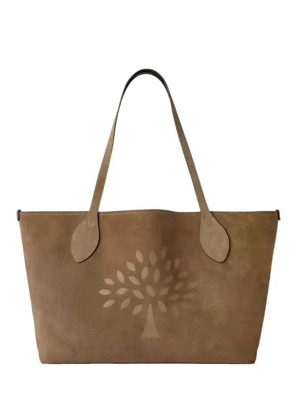 Mulberry Tree Suede Tote - Neutrals