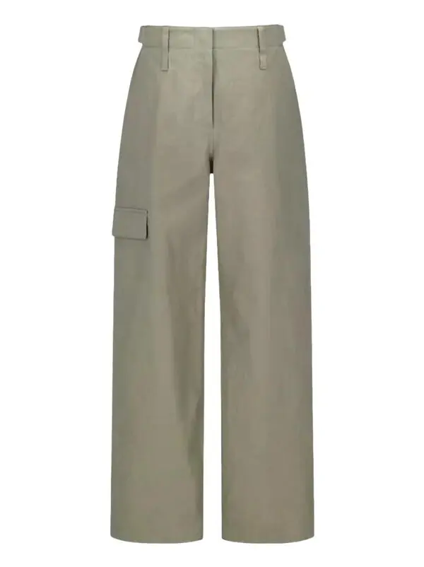 AMOMENTO Pocket Work Trousers - Green