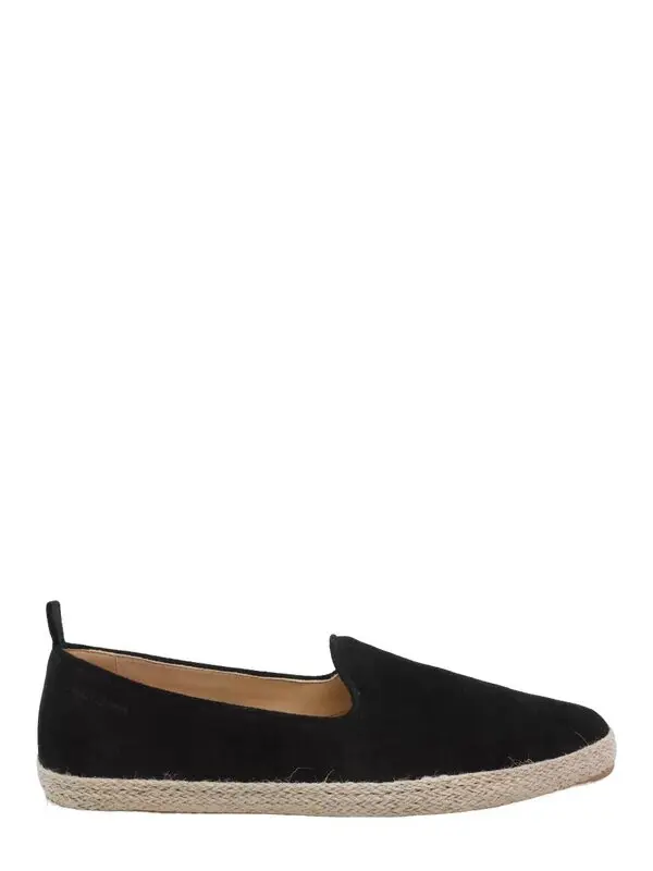 STUART WEITZMAN Diaz Round Toe Espadrilles - Black