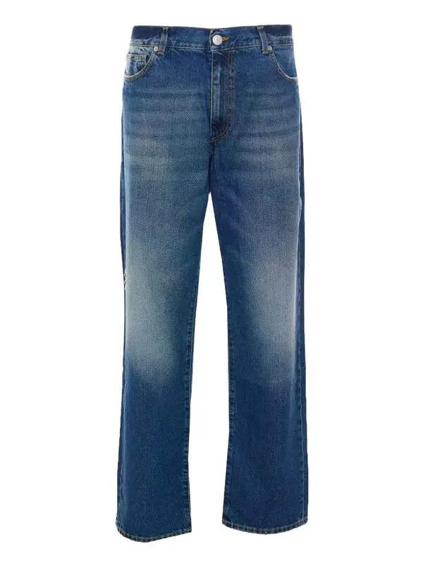 FAMILY FIRST Wide-leg Jeans - Blue