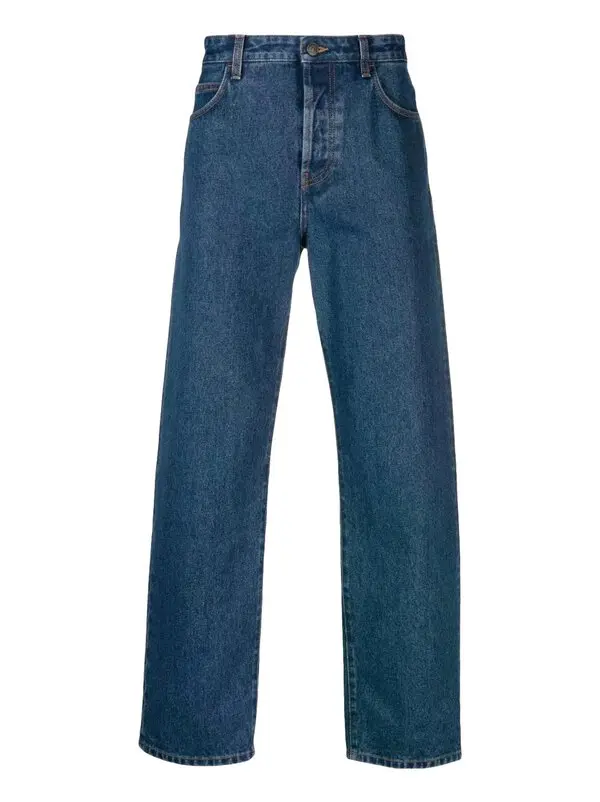 THE ROW Morton Straight-leg Jeans - Blue