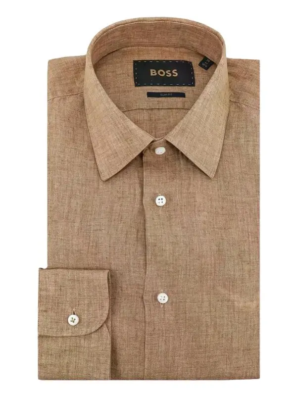 BOSS Long Sleeve Shirt - Neutrals