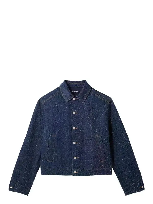 Jacquemus Welt-pocket Denim Jacket - Blue