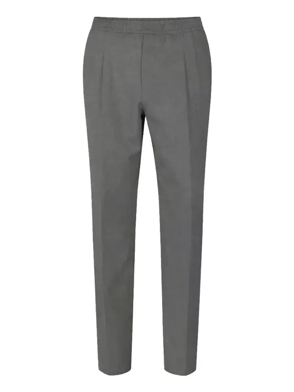 BE ABLE Mélange-effect Trousers - Grey