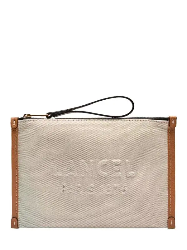 LANCEL Jour Zip Clutch - Neutrals