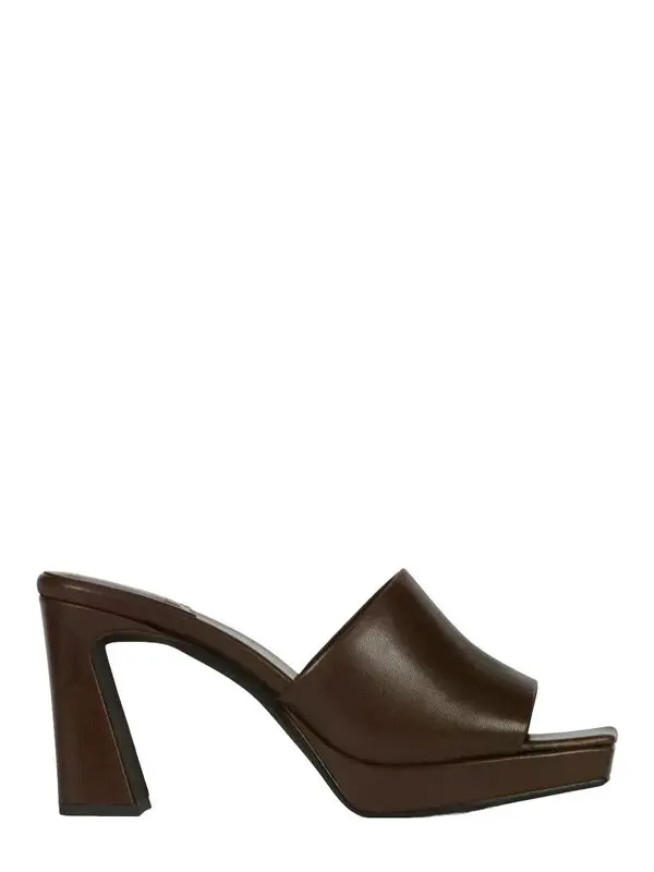 Jeffrey Campbell Dress Code Platform Sandals - Brown