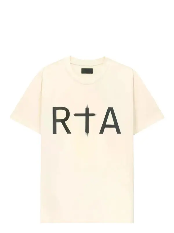 RtA Liam Logo T-shirt - Neutrals