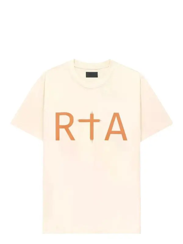 RtA Liam Logo T-shirt - Neutrals