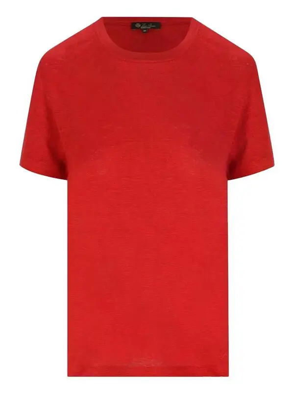 Loro Piana Crew-neck T-shirt - Red