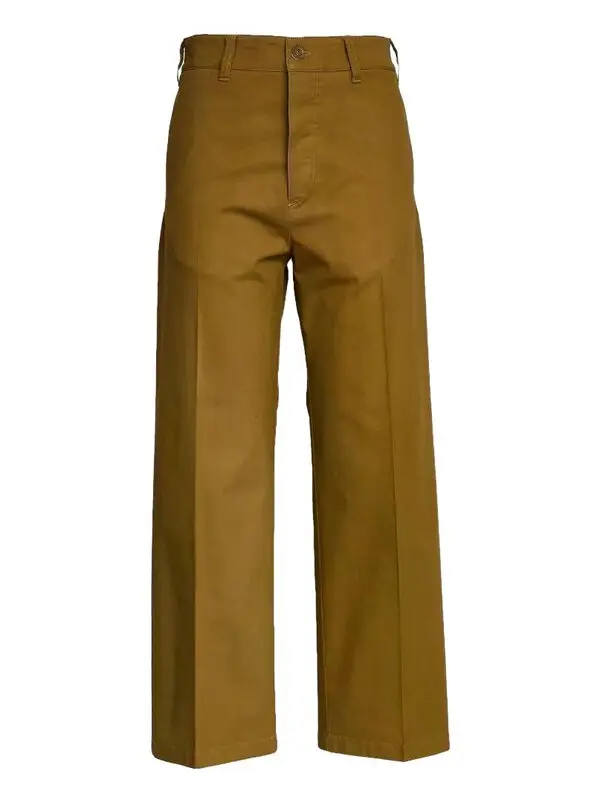 DEPARTMENT 5 Button Straight-leg Trousers - Brown