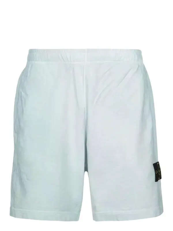 Stone Island Bermuda Cotton Shorts - Blue