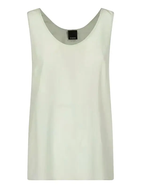 Pinko Scoop-neck Vest - Green