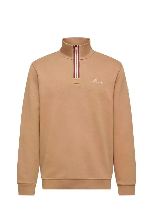 Moncler High-neck Sweatshirt - Neutrals