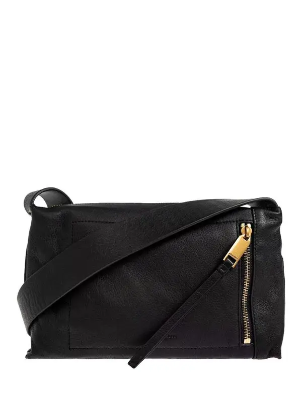 ALLSAINTS Alba Leather Crossbody Bag - Black