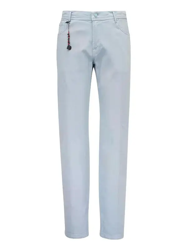 Marco Pescarolo Five-pocket Trousers - Blue