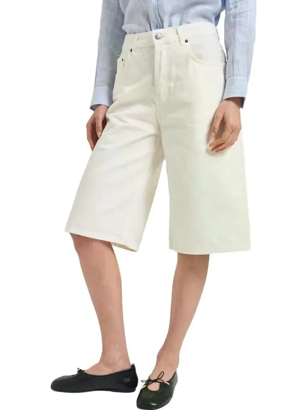 HAIKURE Denim Shorts - Neutrals