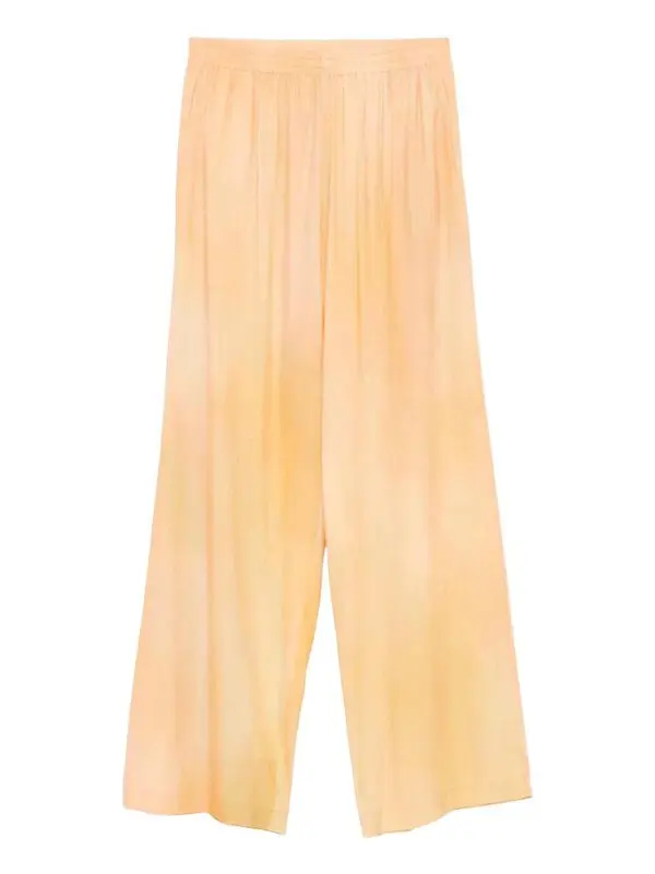 Ermanno Scervino Elasticated Palazzo Pants - Orange
