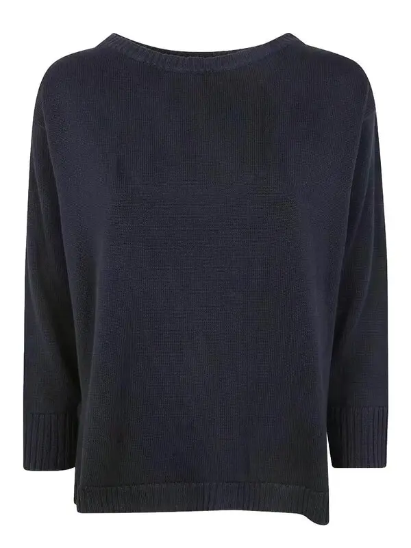 Rossopuro Ribbed Knitwear - Blue