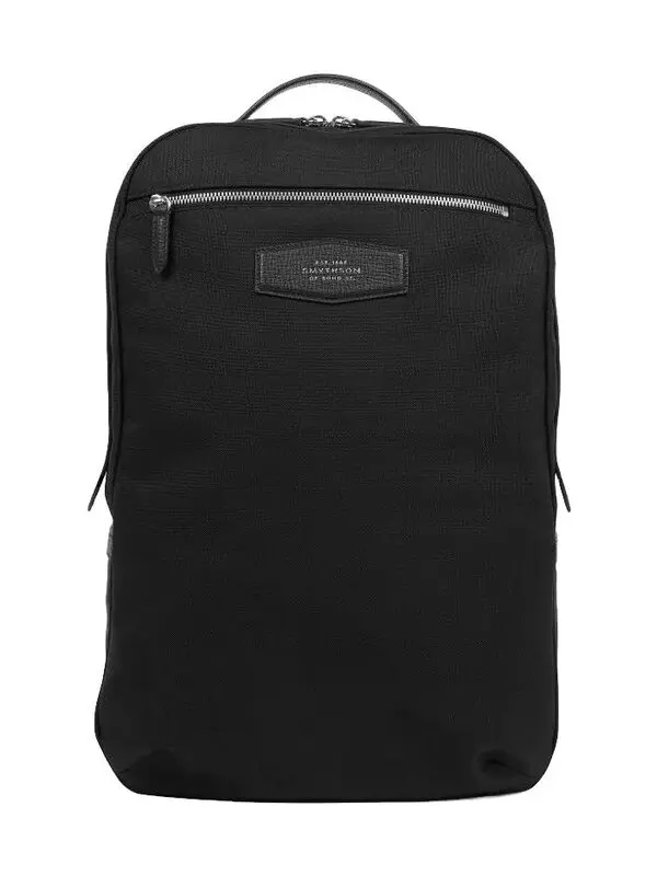 Smythson Zip Backpack - Black