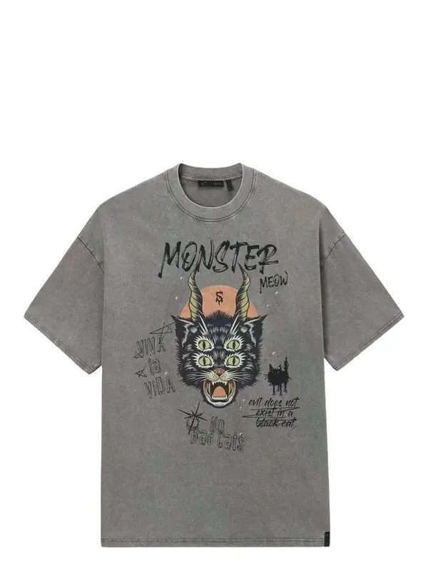 FIVE CM Graphic T-shirt - Grey