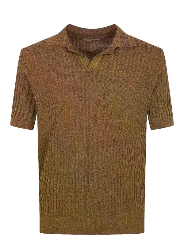 NUUR Knitted T-shirt - Brown