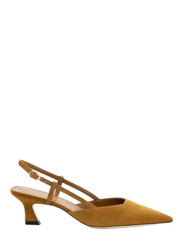 STUART WEITZMAN Vinnie Slingback Pumps - Brown