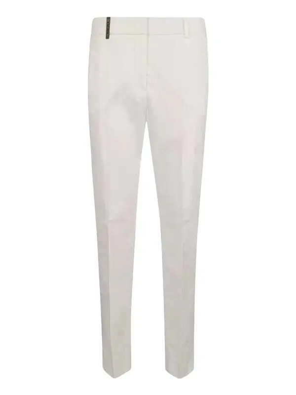 Peserico Tailored Trousers - White