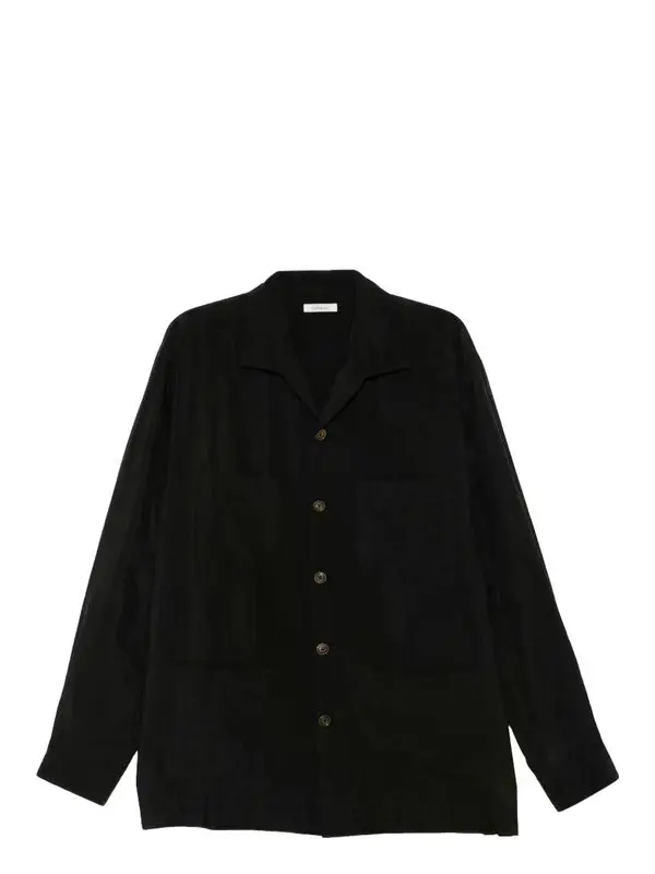 CALMLENCE Long-sleeve Shirt - Black