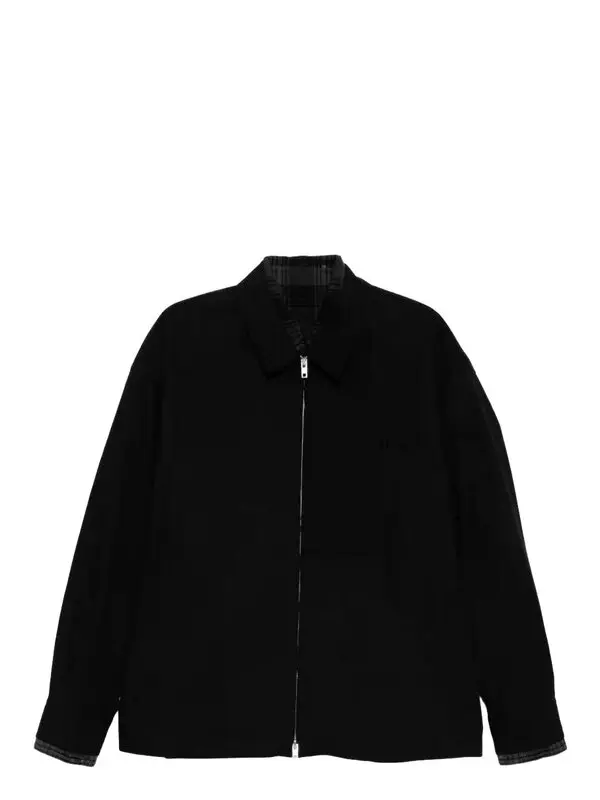 JUUN.J Logo-embroidered Jacket - Black