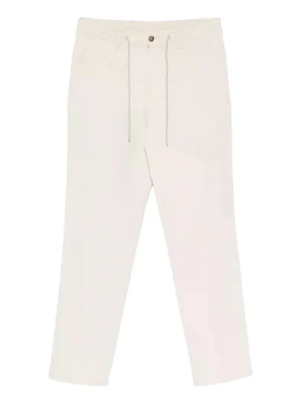 Karl Lagerfeld Drawstring-waist Trousers - Neutrals