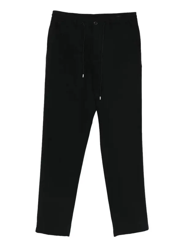 Karl Lagerfeld Drawstring-fastening Trousers - Black