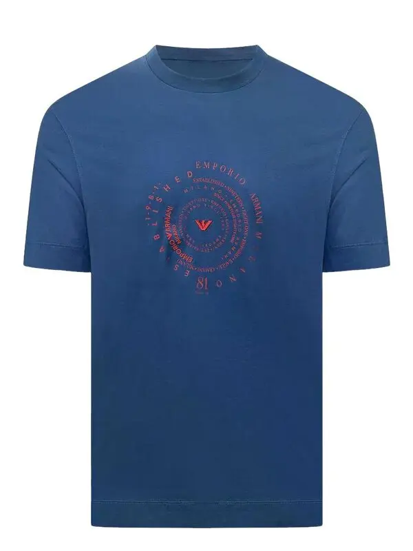 Emporio Armani Print T-shirt - Blue