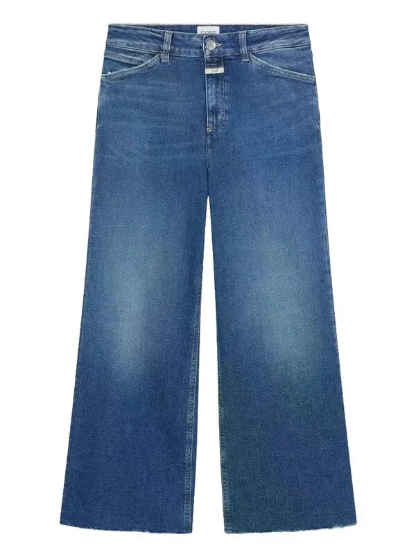 Closed Frayed Hem Jeans - Blue