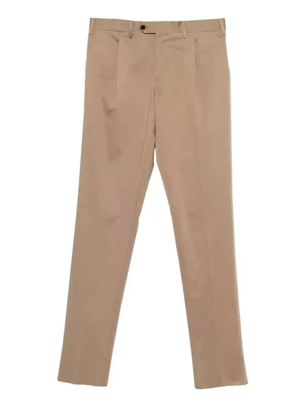 LARDINI Pleated Trousers - Neutrals