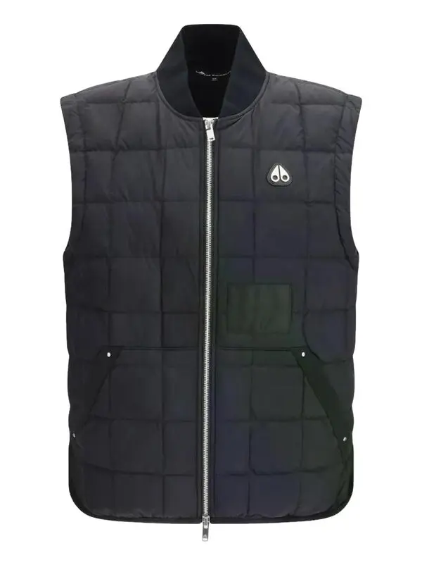 Moose Knuckles Transit Quilted Liner Vest - Black