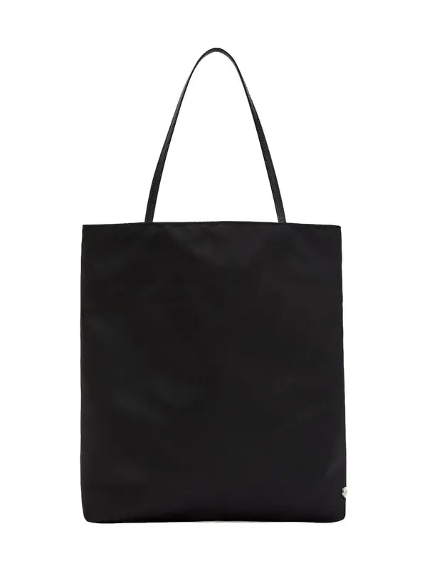 VALESQUE Satin-nylon Top Handle Bag - Black