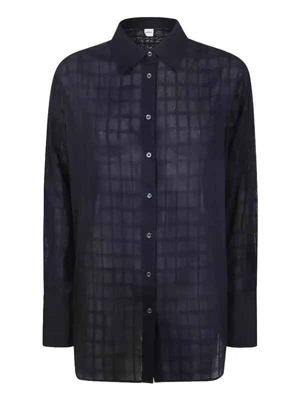 Aspesi Checked Shirt - Blue