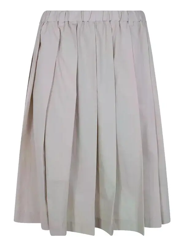 Aspesi Pleated Skirt - Neutrals