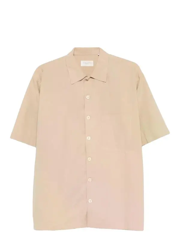 TINTORIA MATTEI 954 Pocket Short-sleeve Shirt - Neutrals