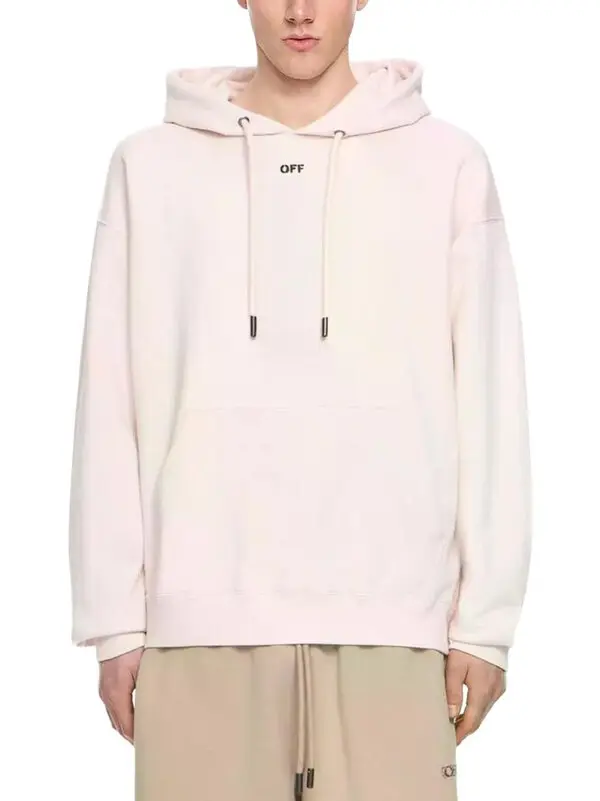 Off-White Paint Arrow Skate Hoodie - Pink