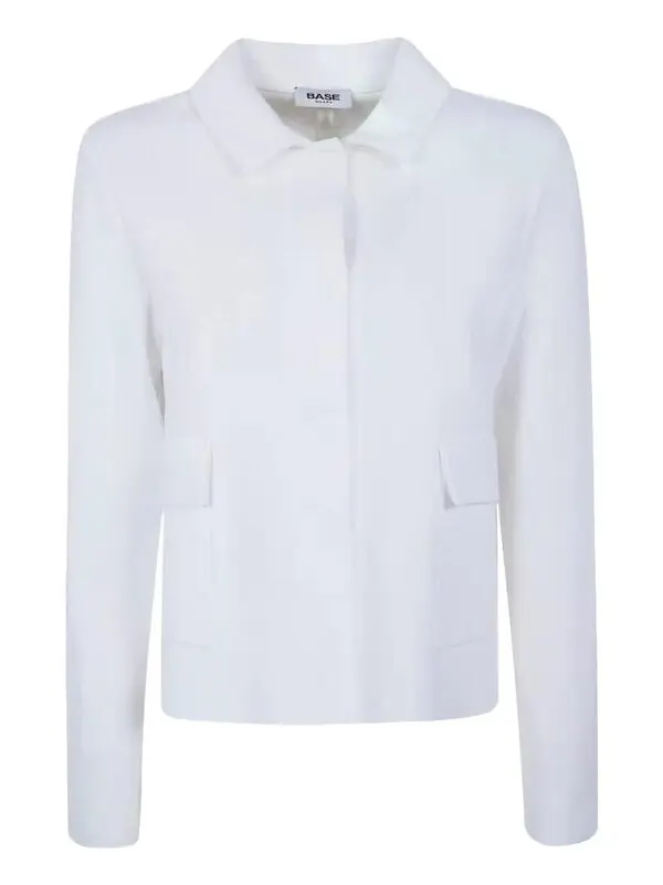 BASE Flap Pocket Jacket - White