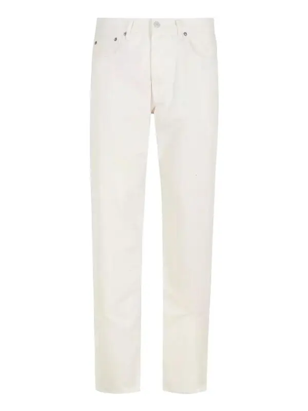FORTELA 966 John Buttoned Jeans - White