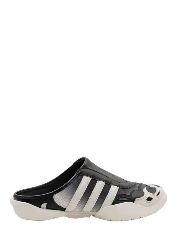 Y3 Side-stripe Mules - Black