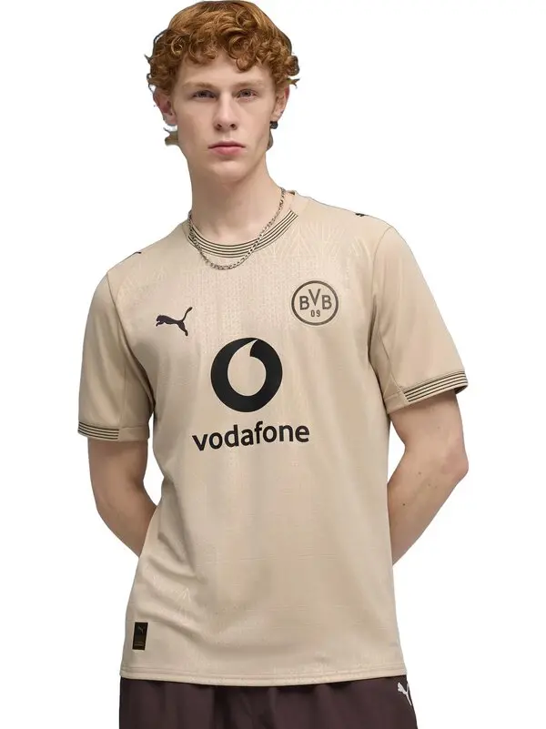 PUMA Borussia Dortmund Special Edition Soccer Jersey - Beige
