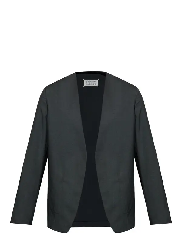 MAISON MARGIELA Blazer Without Fastening - Grey