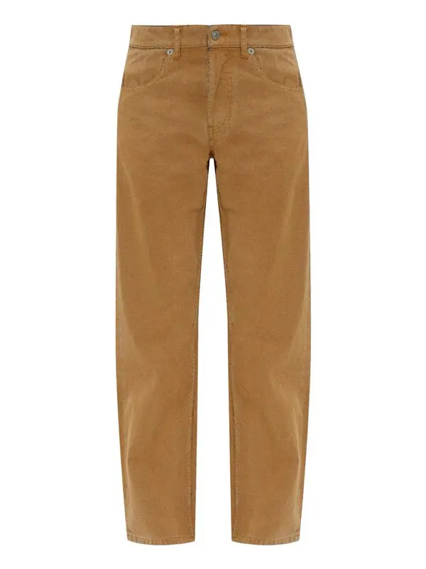 MAISON MARGIELA Vintage-effect Trousers - Brown