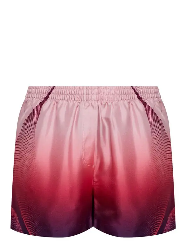 Casablanca Silk Shorts - Pink